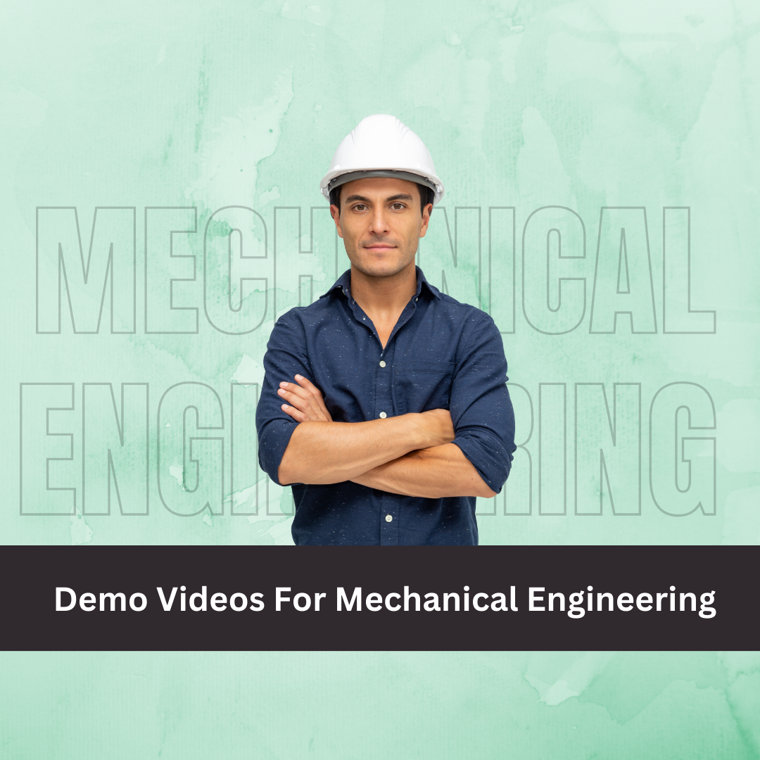 Demo Videos For Mechanical Engineering - Magic Marks